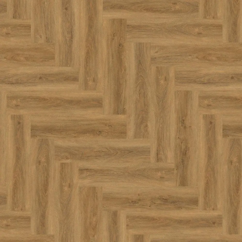 Timeless Oak Herringbone Rigid Core 5mm SPC 5G Click | Floor Depot